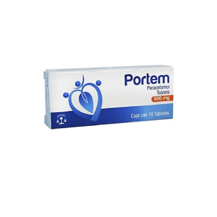 PORTEM 500 MG C/10 TAB – Botica Central