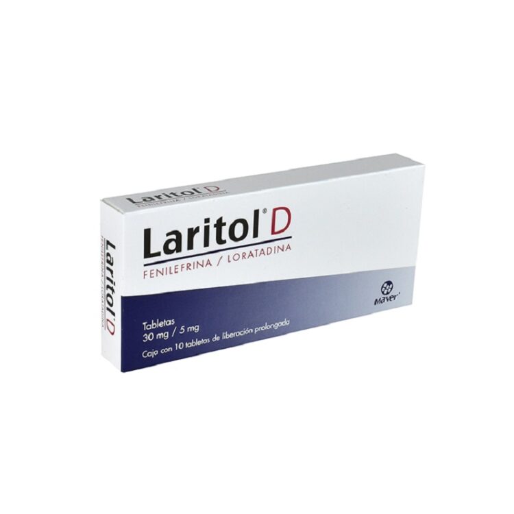 LARITOL D C/10 GRAGEAS – Botica Central