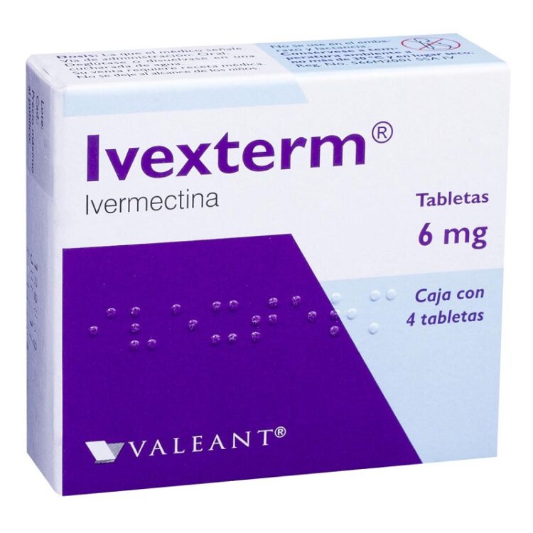 IVEXTERM 6 MG C/4 TAB – Botica Central