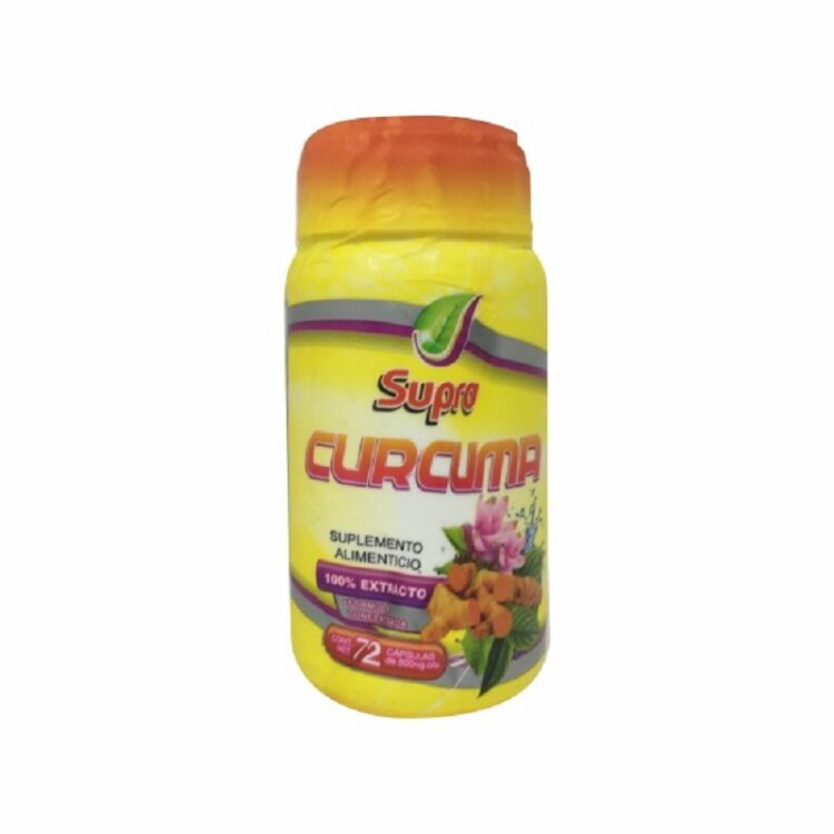 CURCUMA 500 MG C/72 CAP – Botica Central