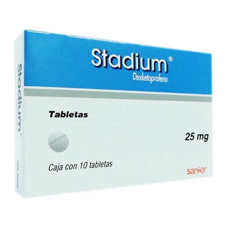 STADIUM 25 MG C/10 TAB – Botica Central