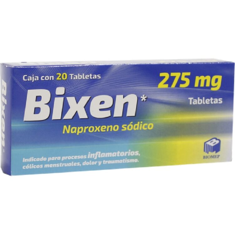 BIXEN 275 MG C/20 TAB – Botica Central