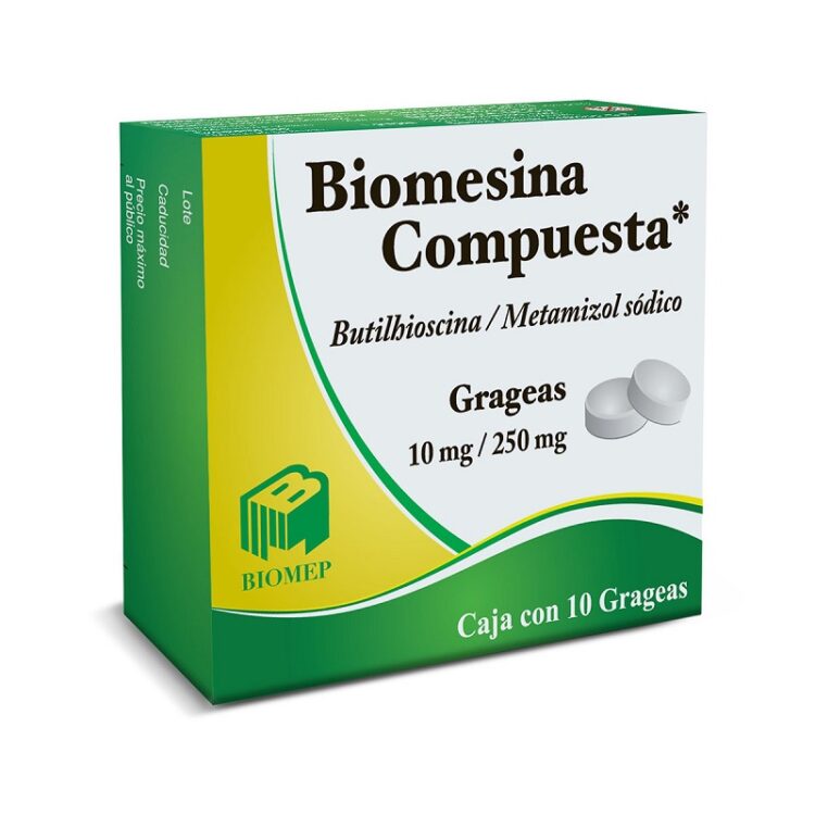 BIOMESINA 10 MG C/10 TAB – Botica Central