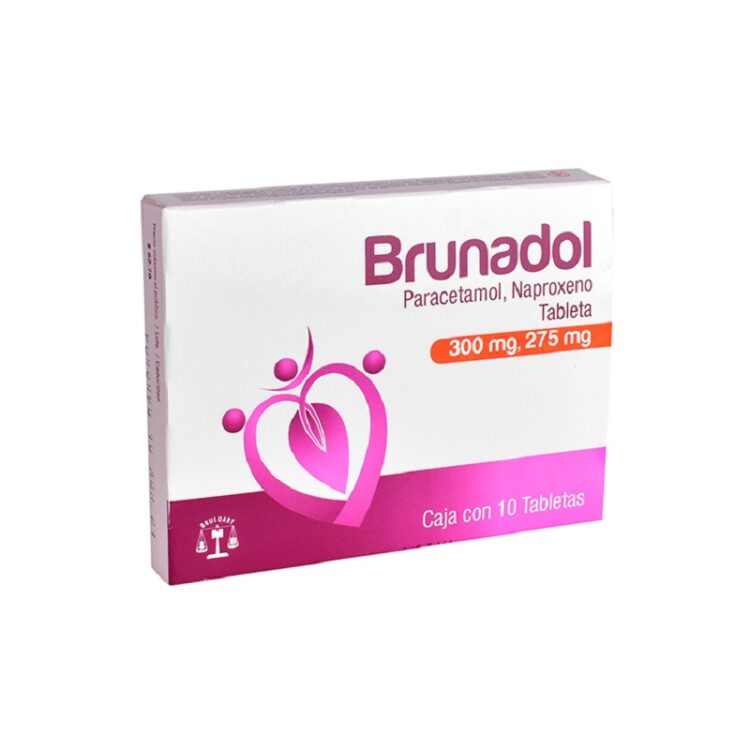 BRUNADOL 300 MG C/10 TAB – Botica Central
