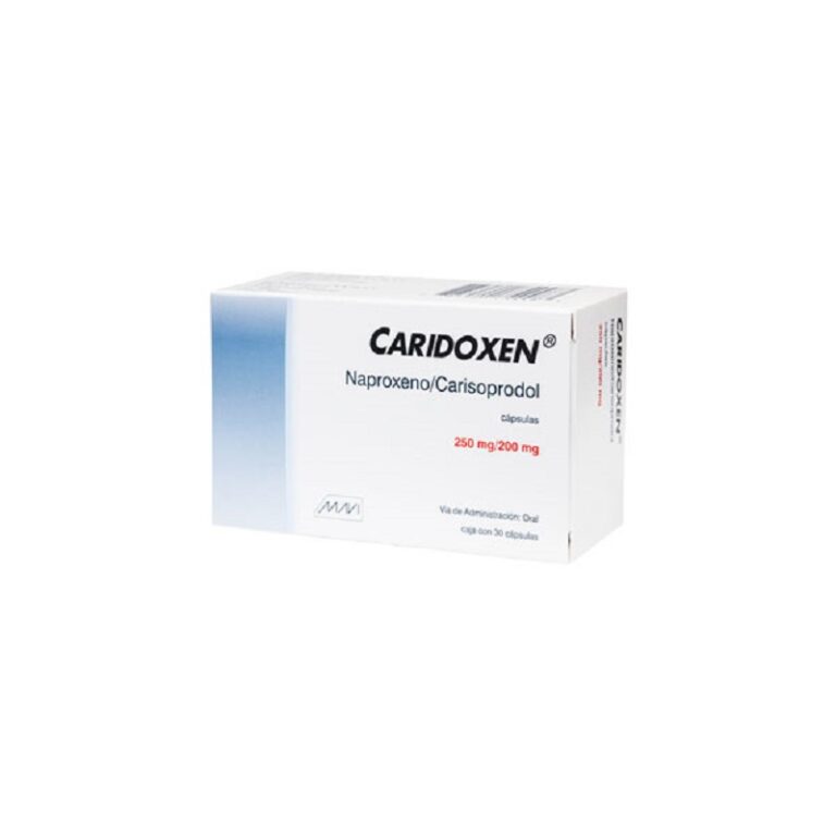 CARIDOXEN 250/200MG C/30 CAP – Botica Central