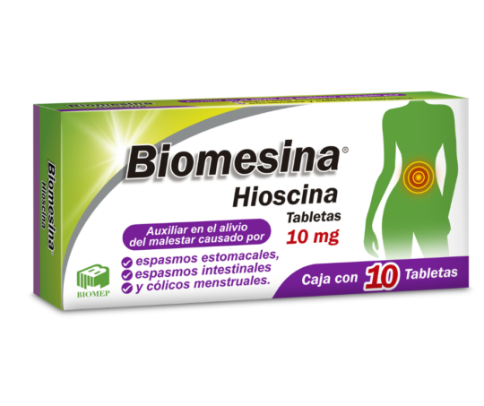 BIOMESINA 10 MG C/10 TAB – Botica Central