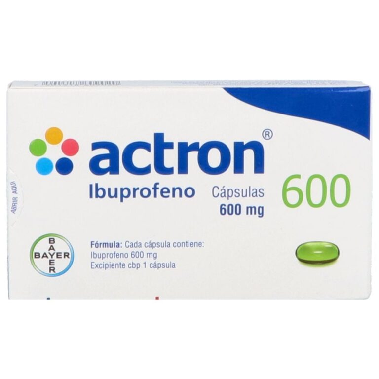 ACTRON 600 MG C/10 CAP – Botica Central