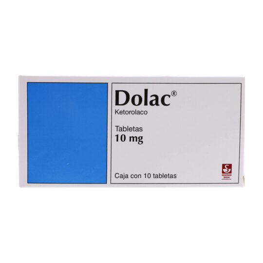 DOLAC 10 MG C/10 TAB – Botica Central