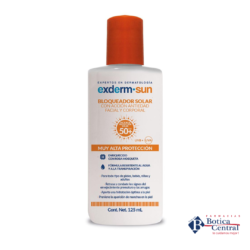 EXDERM SUN FOTOPROTECTOR SOLAR FPS 50+ 125ML – Botica Central