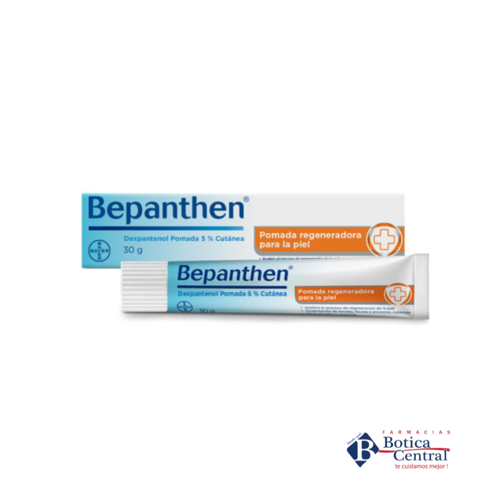 BEPANTHEN POMADA REGENERADORA DE PIEL 30 GR – Botica Central