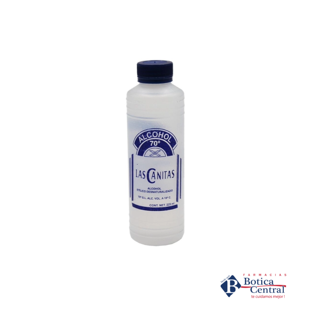 ALCOHOL AZUL 225 ML CAÑITAS – Botica Central