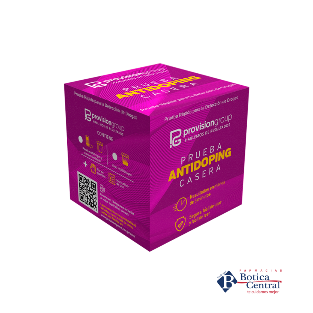 PRUEBA CASERA ANTIDOPING 6 PARAMETROS – Botica Central